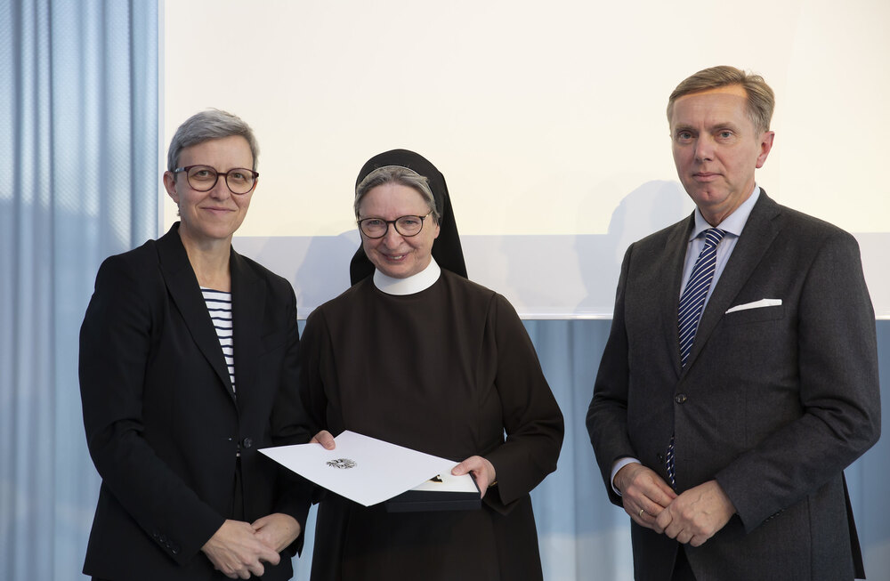 Elisabethinen Wien erhielten Denkmalschutzmedaille