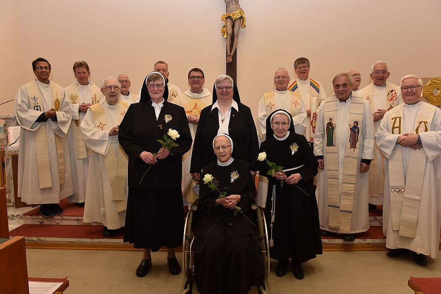 Franziskanerinnen von Amstetten feierten Professjubiläen