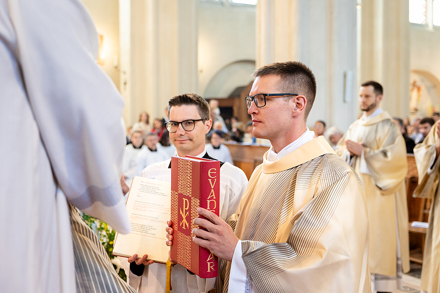 Kloster St. Josef: P. Leo Maria Zehetgruber zum Diakon geweiht